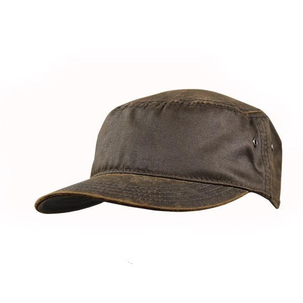 Oil Skin Army Cap– GetCapped
